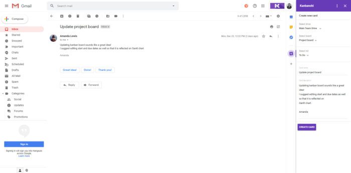 Gmail Task Management with Kanbanchi App and Gmail Add-on - Kanbanchi ...