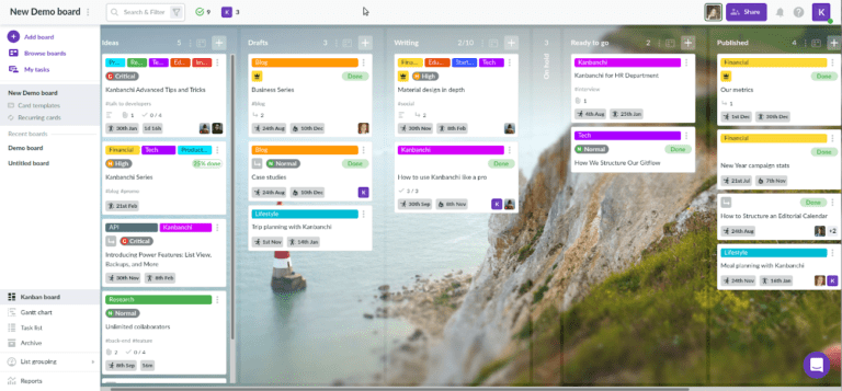 Qu'est-ce qu'un tableau Kanban? - Kanbanchi