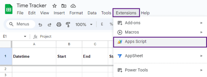 How to make a Google Sheets time tracker? - Kanbanchi