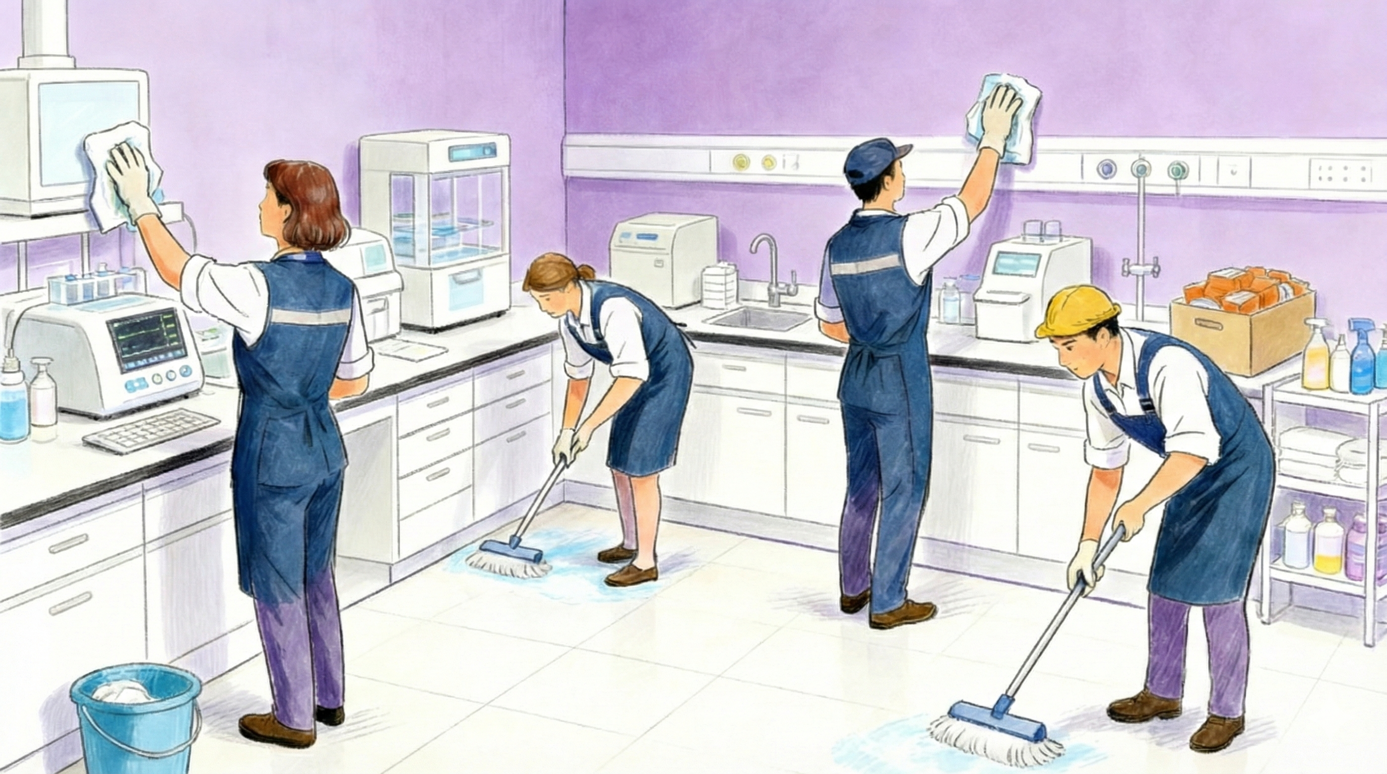 Cleaning Company Project Management: Schedule, Quality Control