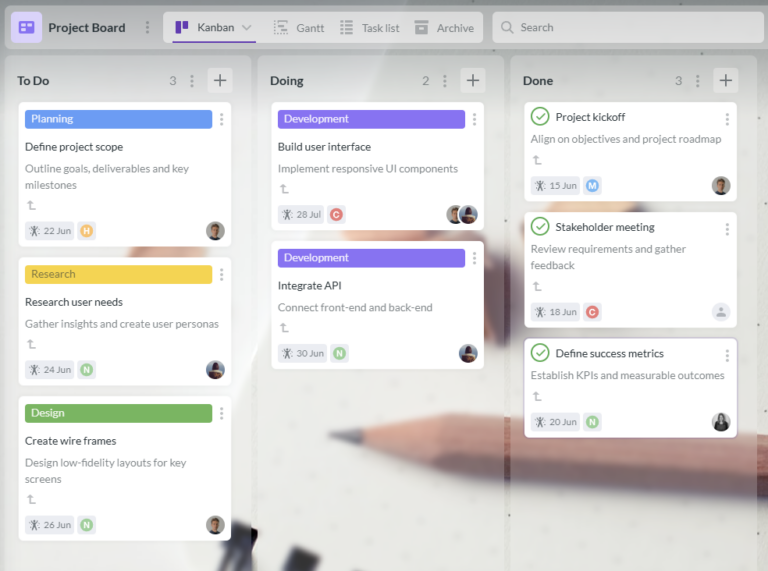 What to Look for in a Work Management System for Teams - Kanbanchi Blog